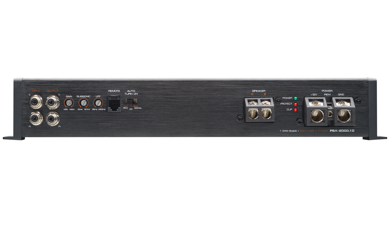PBX-2000.1D Mono Block Compact Amplifier
